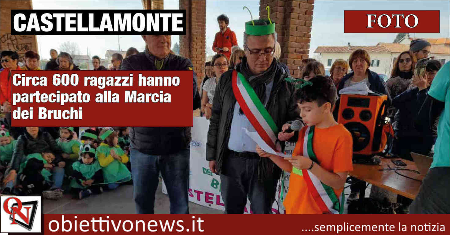 CASTELLAMONTE – Circa 600 ragazzi hanno partecipato alla Marcia dei ...