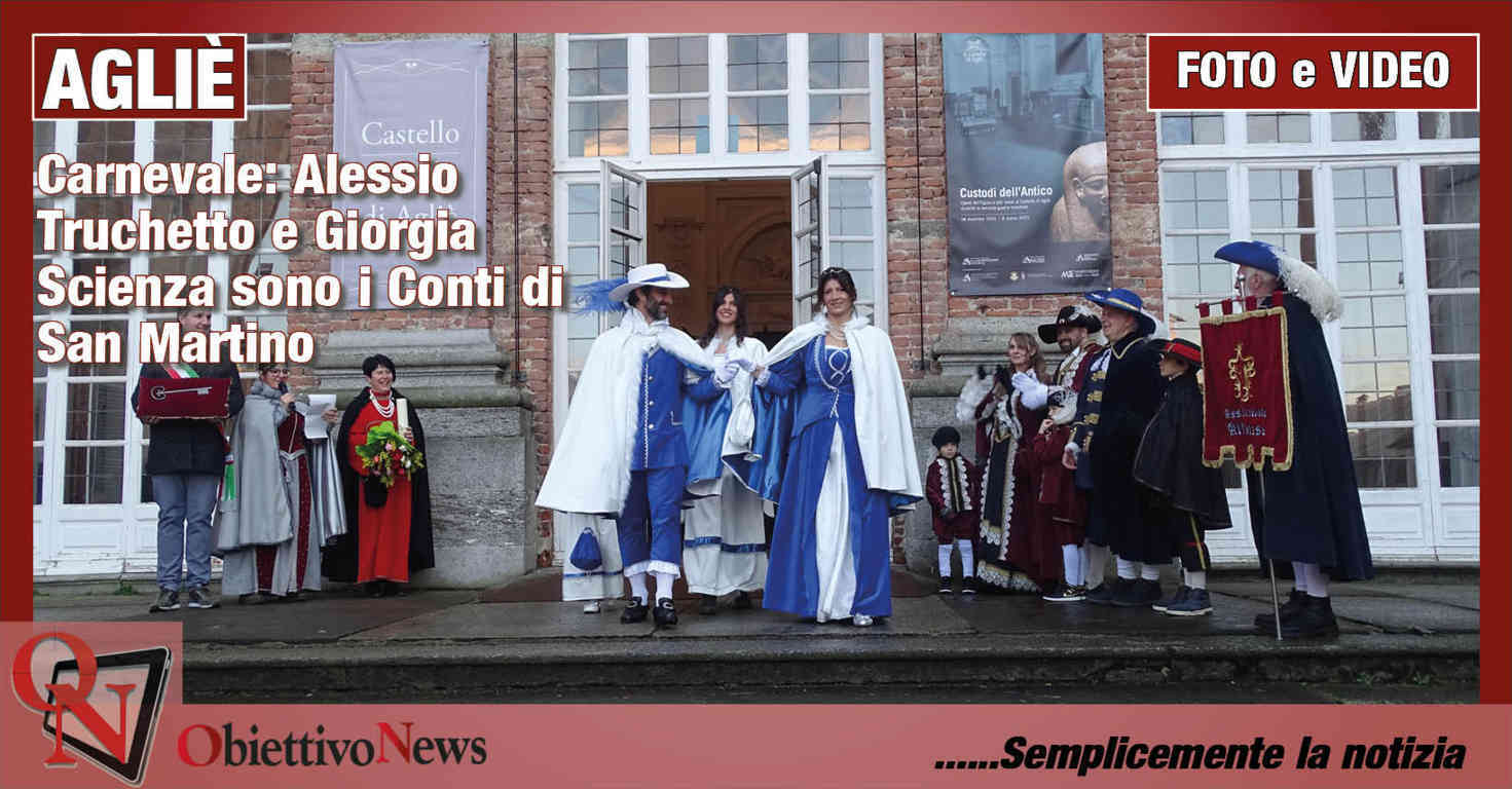 AGLIÈ - Carnevale: Alessio Truchetto e Giorgia Scienza sono i Conti di ...